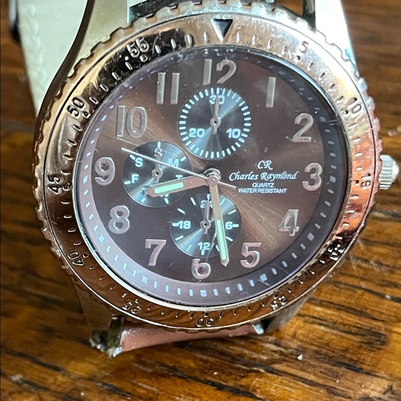 Charles Raymond | Accessories | Charles Raymond Brown And Silver Mens ...
